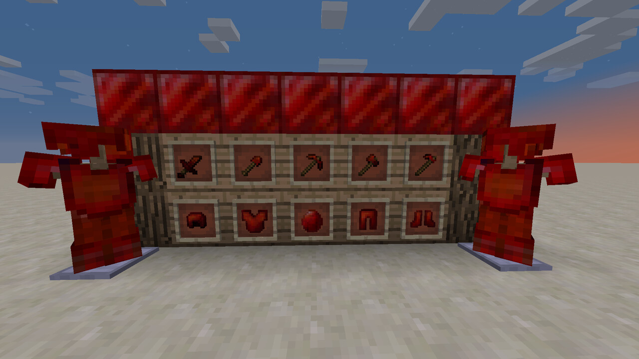 DarkAura - Red Minecraft Texture Pack