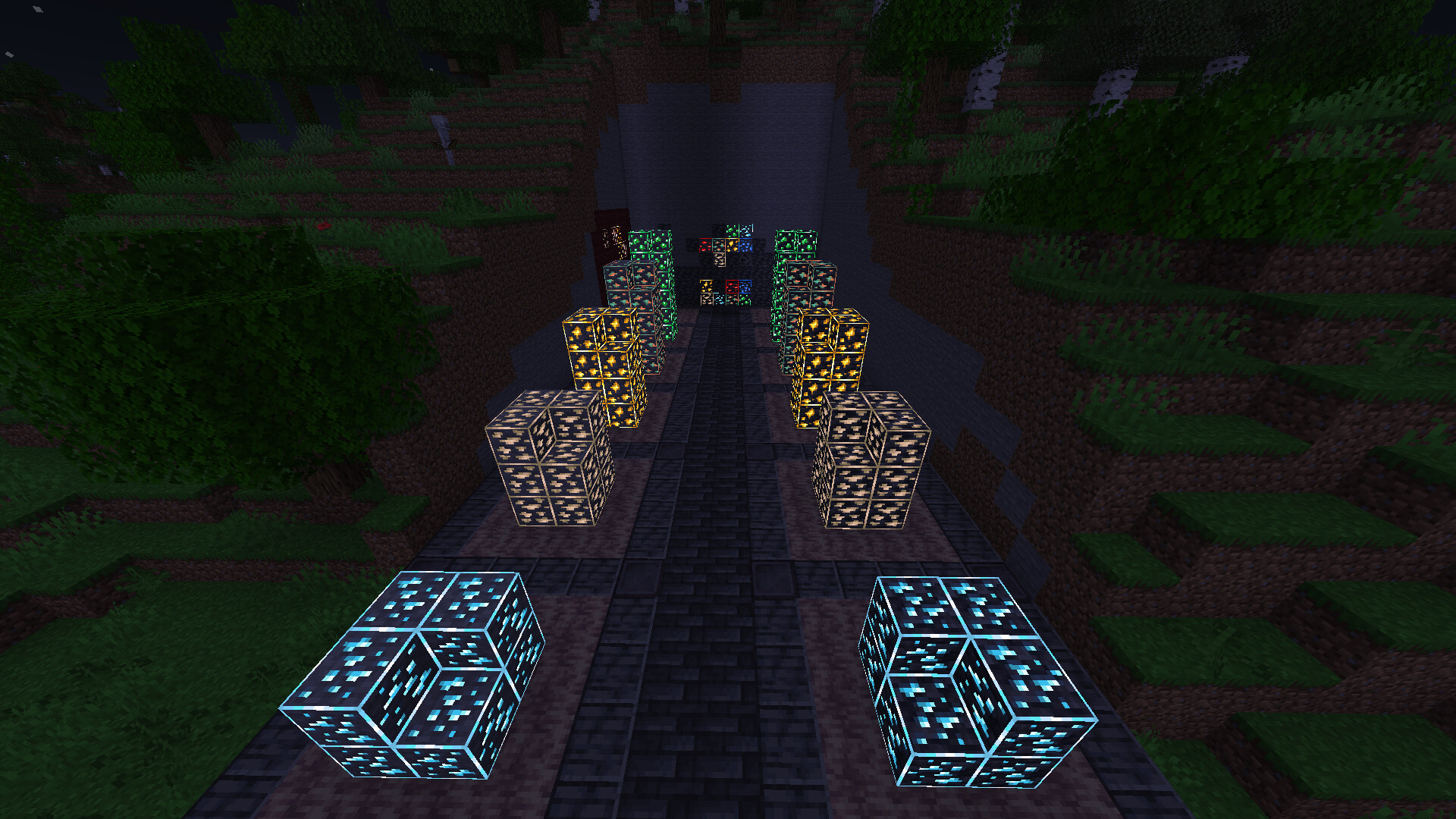 Neon Ores HD 1.18+ (Emissive Ores) Minecraft Texture Pack