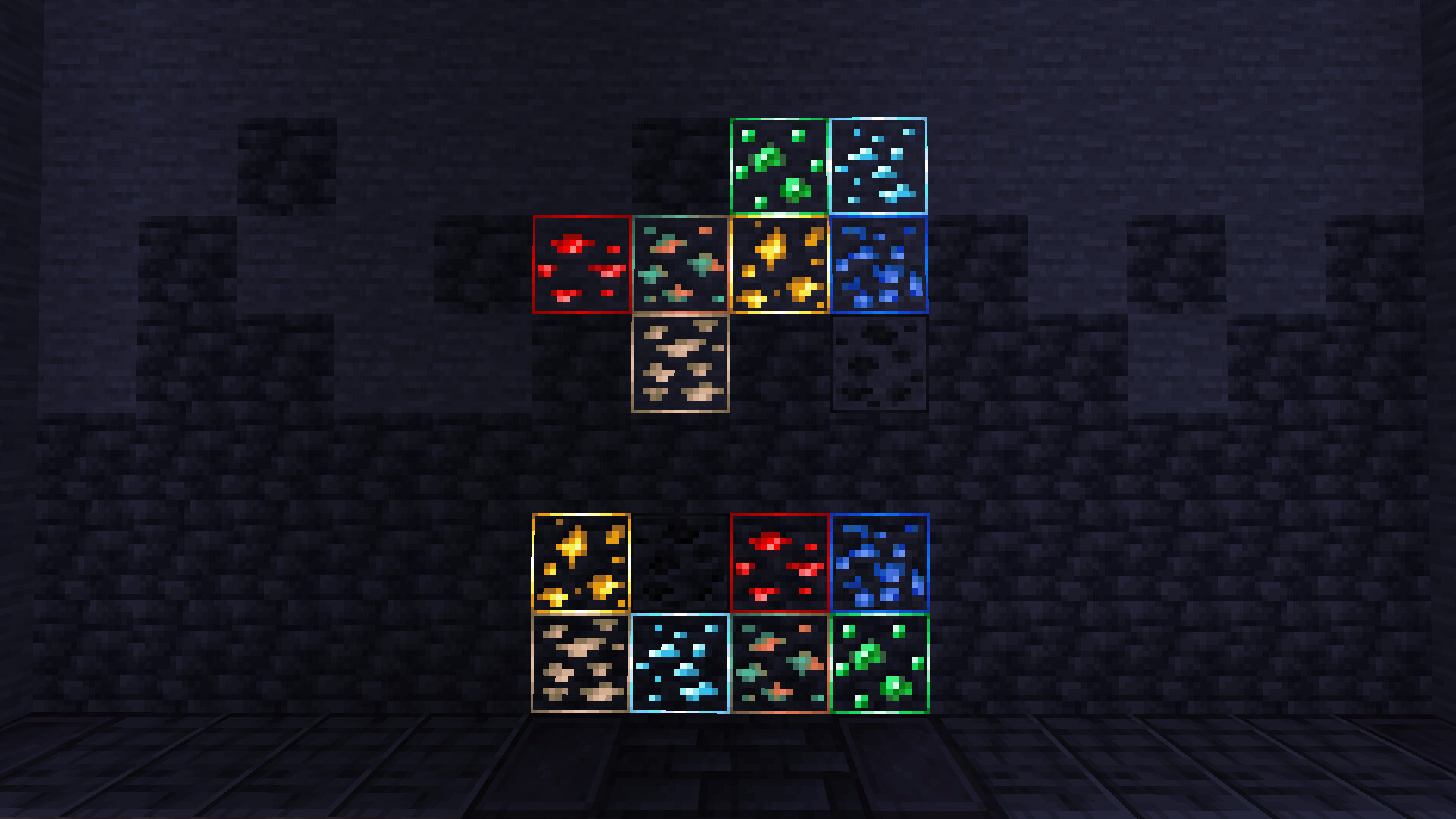 Neon Ores HD 1.18+ (Emissive Ores) Minecraft Texture Pack