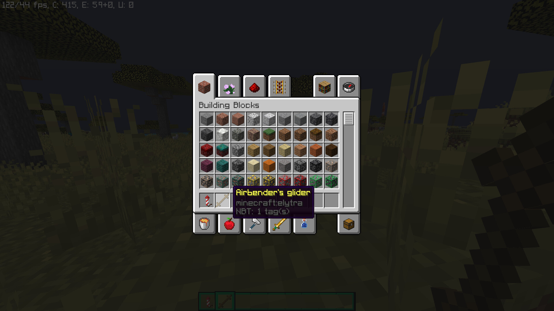 Avatar Aang's glider staff! Minecraft Texture Pack