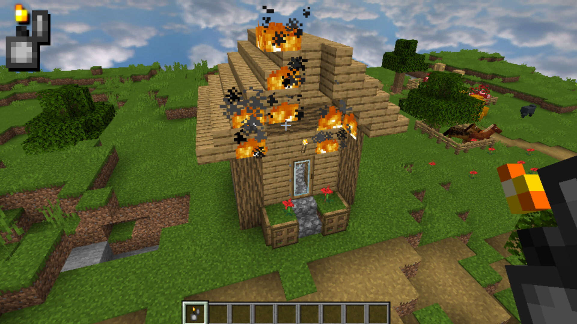 Lighter Instead Flint And Steel Minecraft Texture Pack