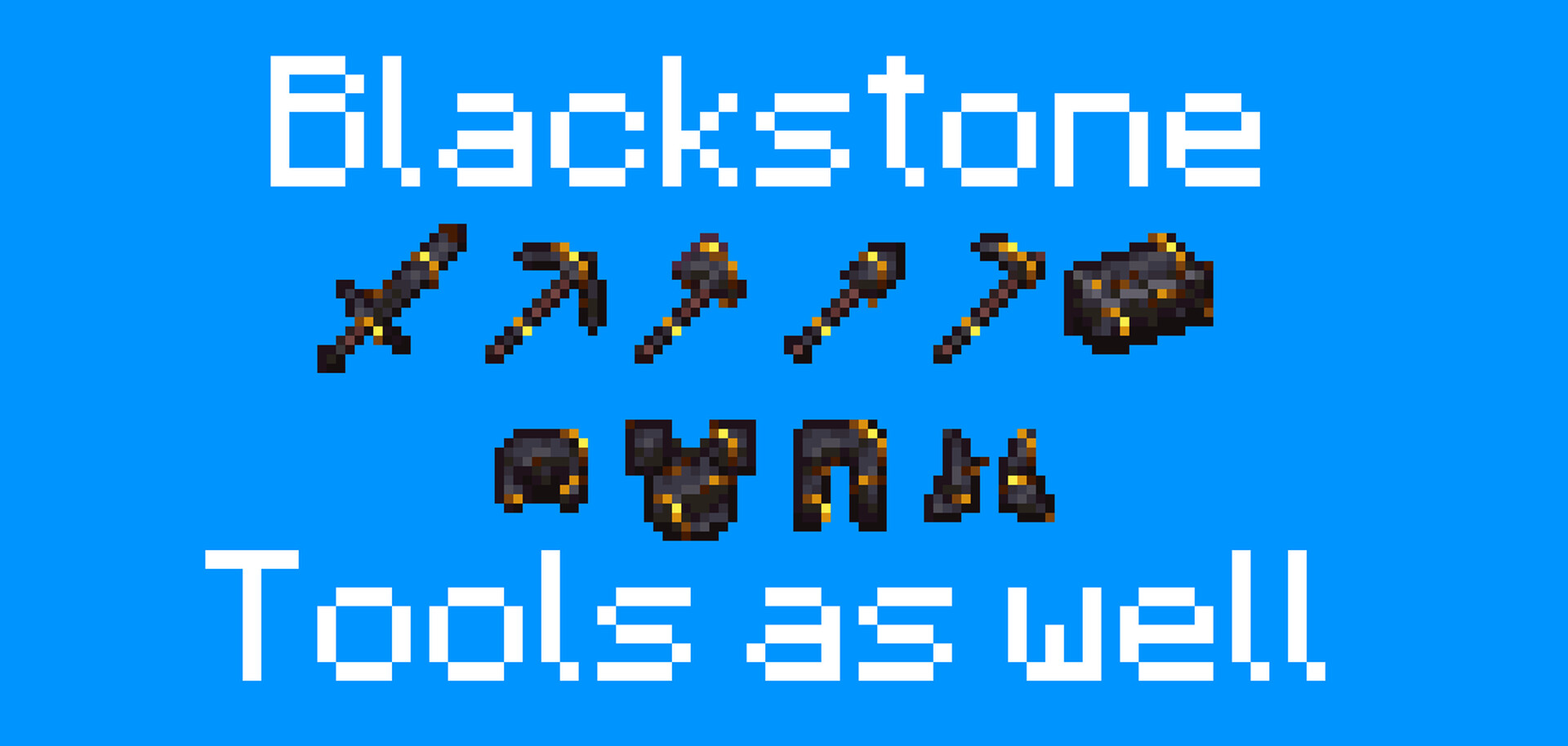 Gilded Blackstone Netherite Minecraft Texture Pack