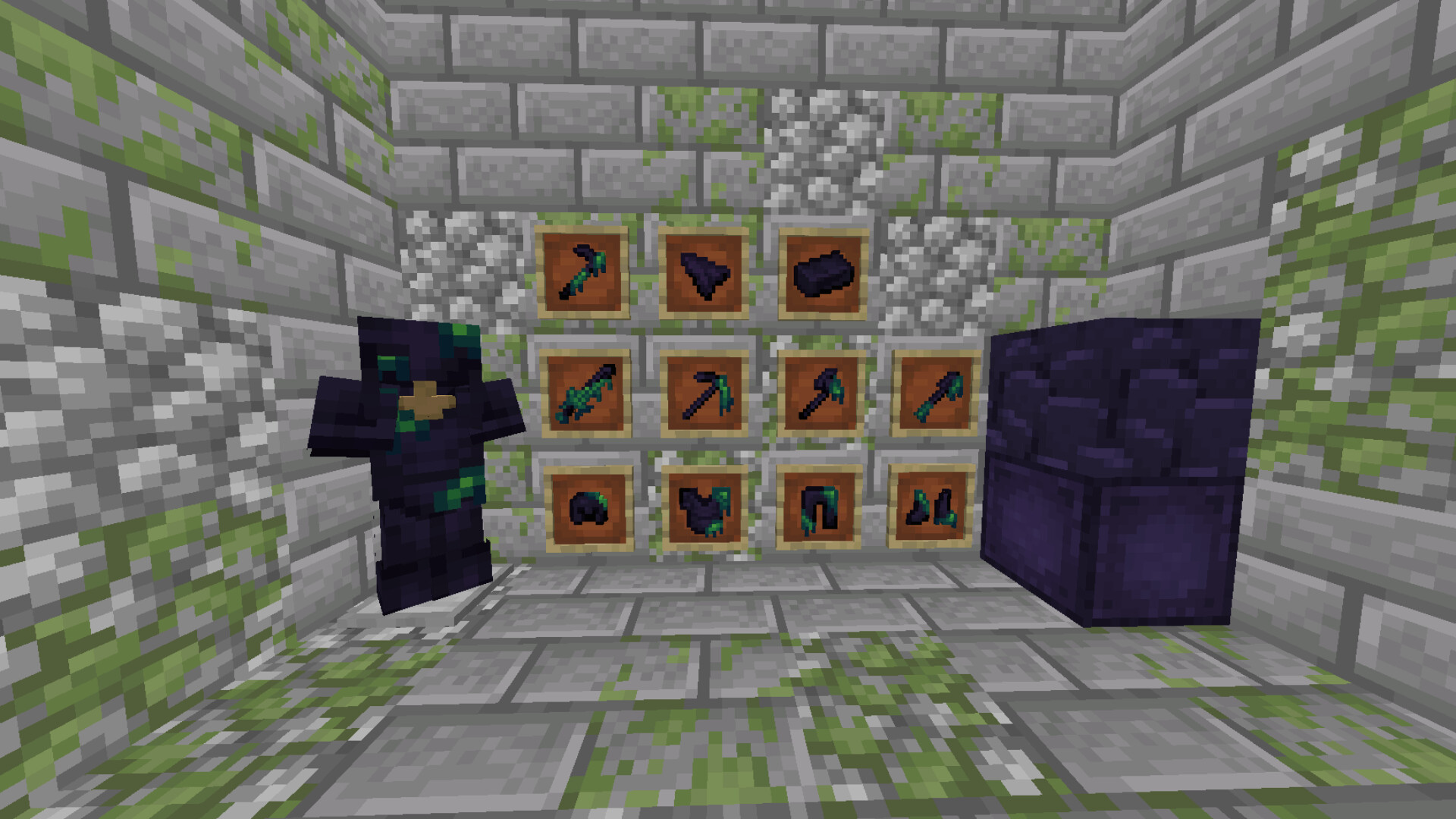 Obsidian Netherite Minecraft Texture Pack