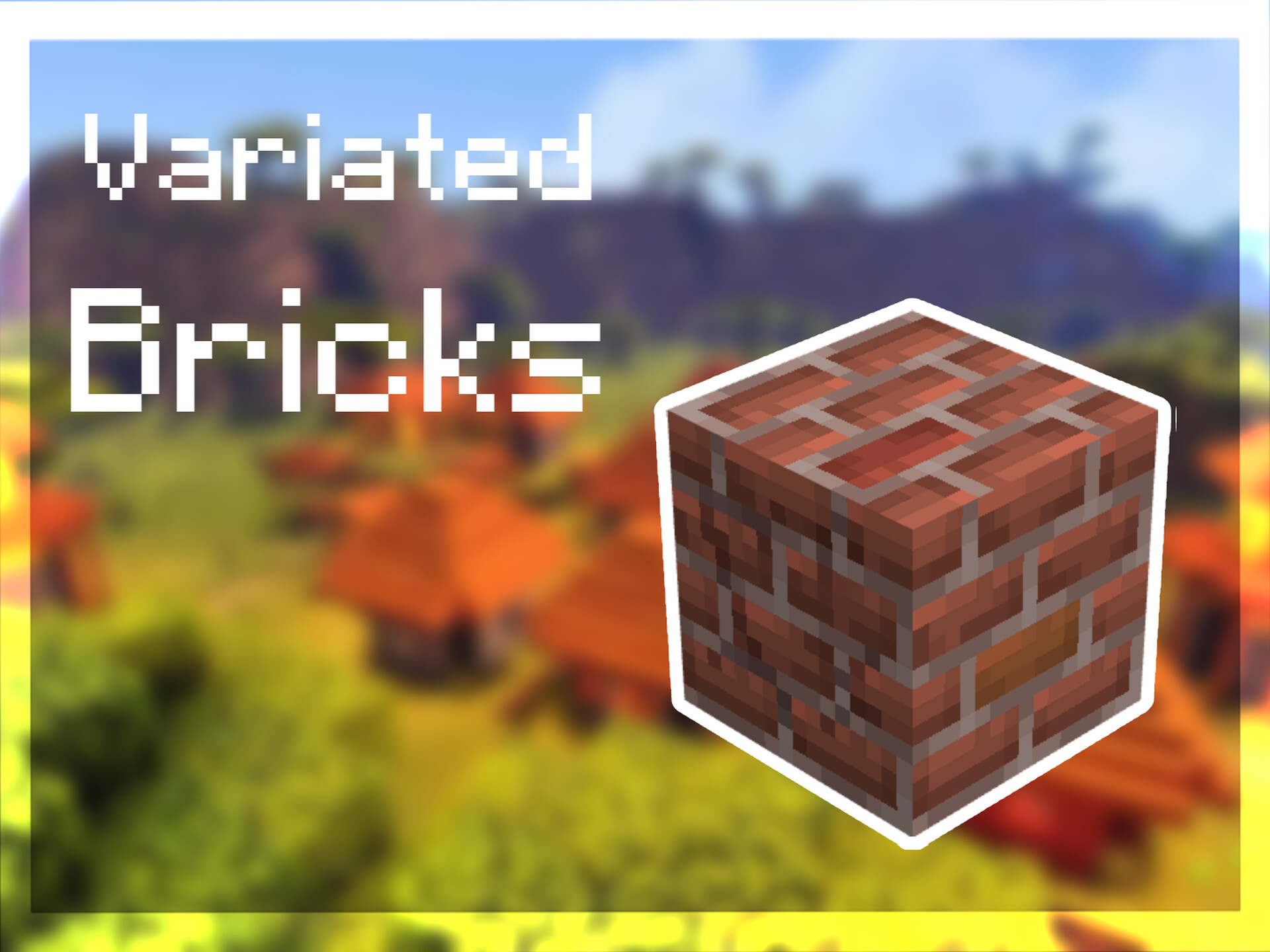 Variated Bricks (Java) [DISCONTINUED] Minecraft Texture Pack