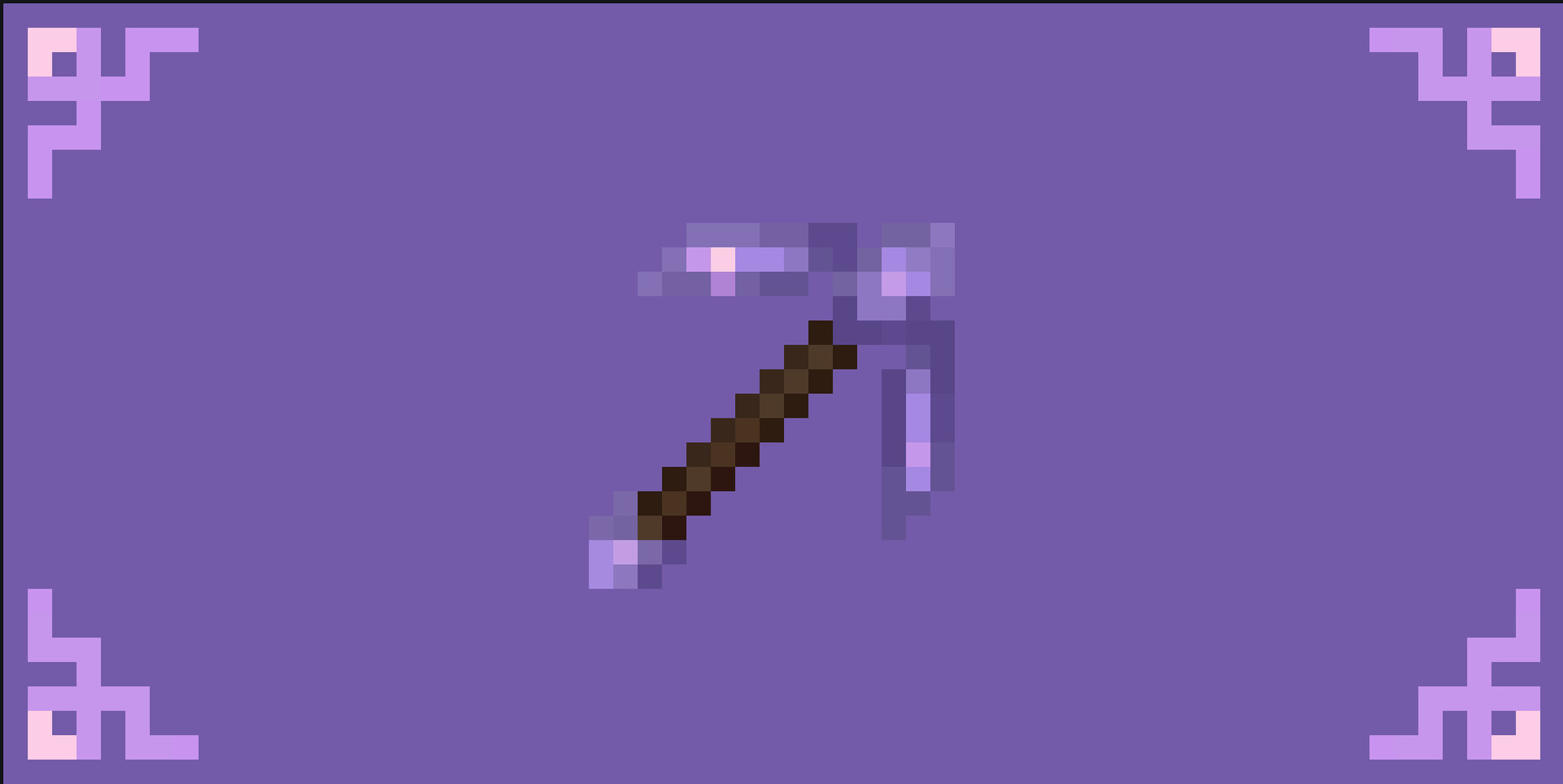Amethyst Tools Minecraft Texture Pack