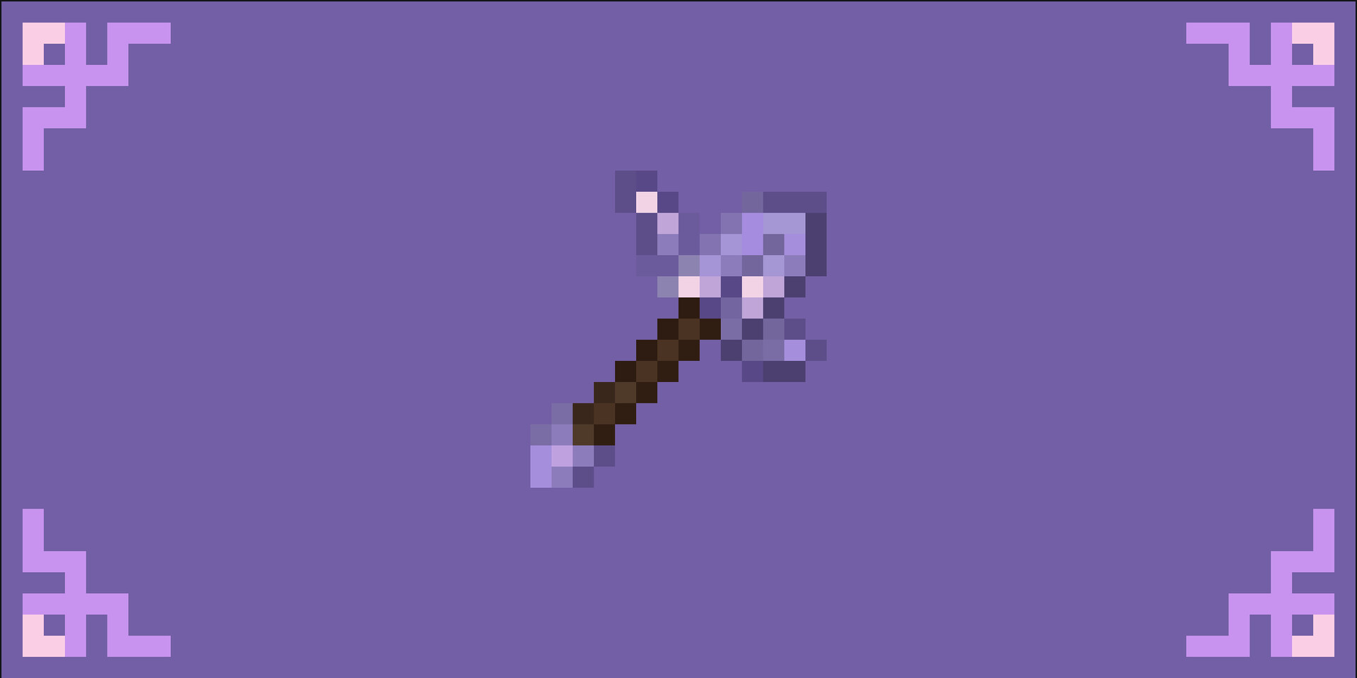 Amethyst Tools Minecraft Texture Pack