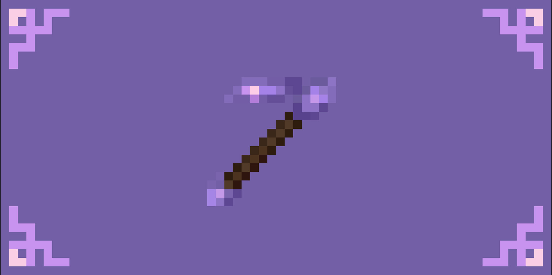 Amethyst Tools Minecraft Texture Pack