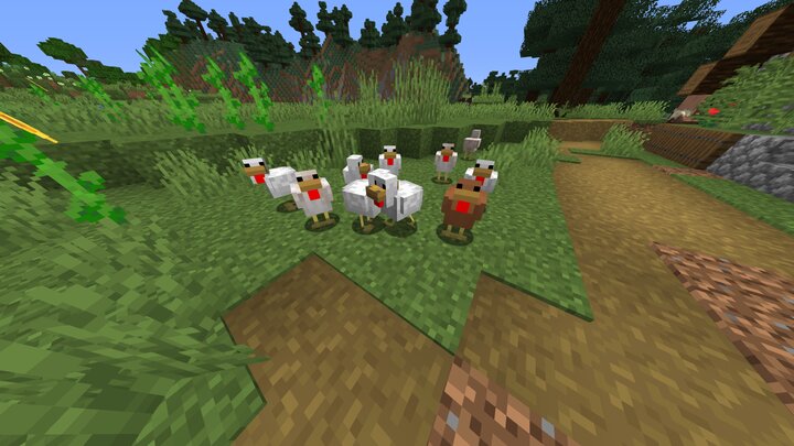 Chickens+ Minecraft Texture Pack