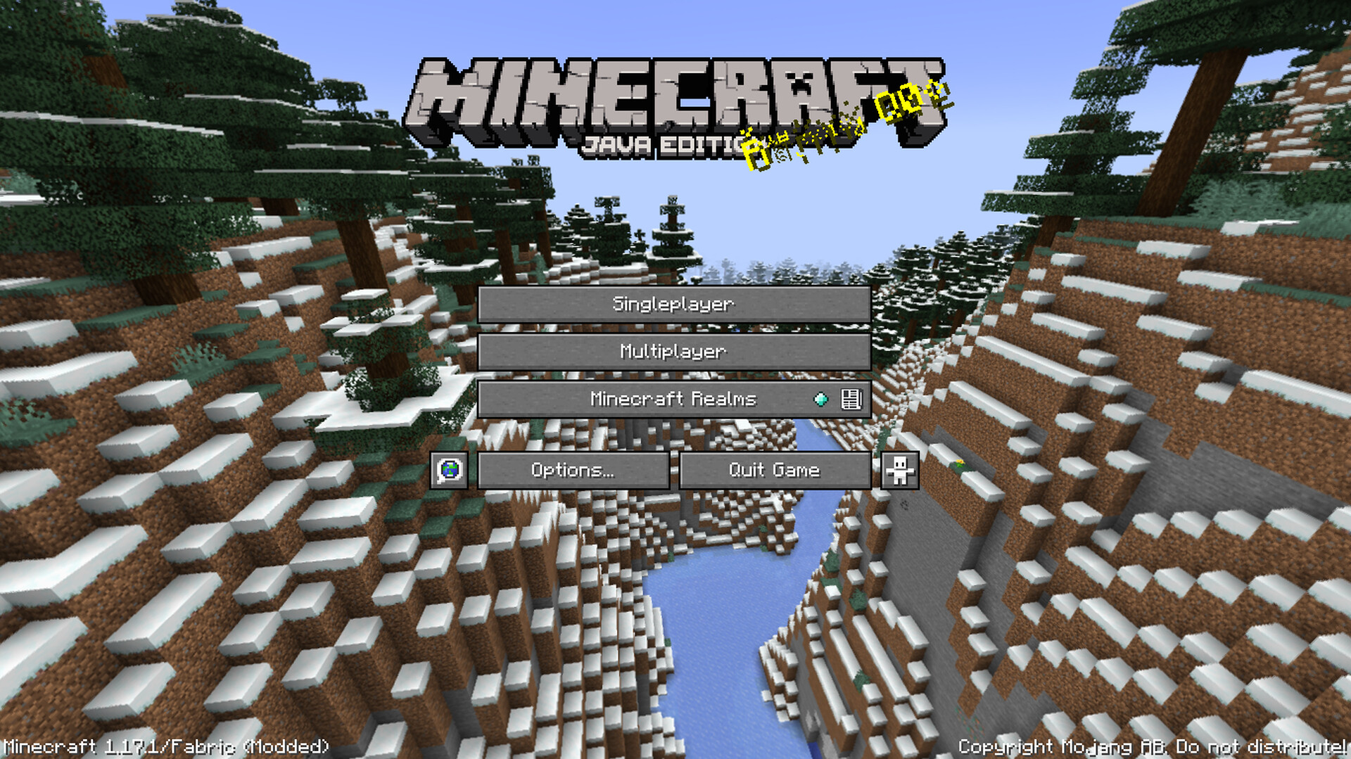 Custom 1.18 Panorama Minecraft Texture Pack