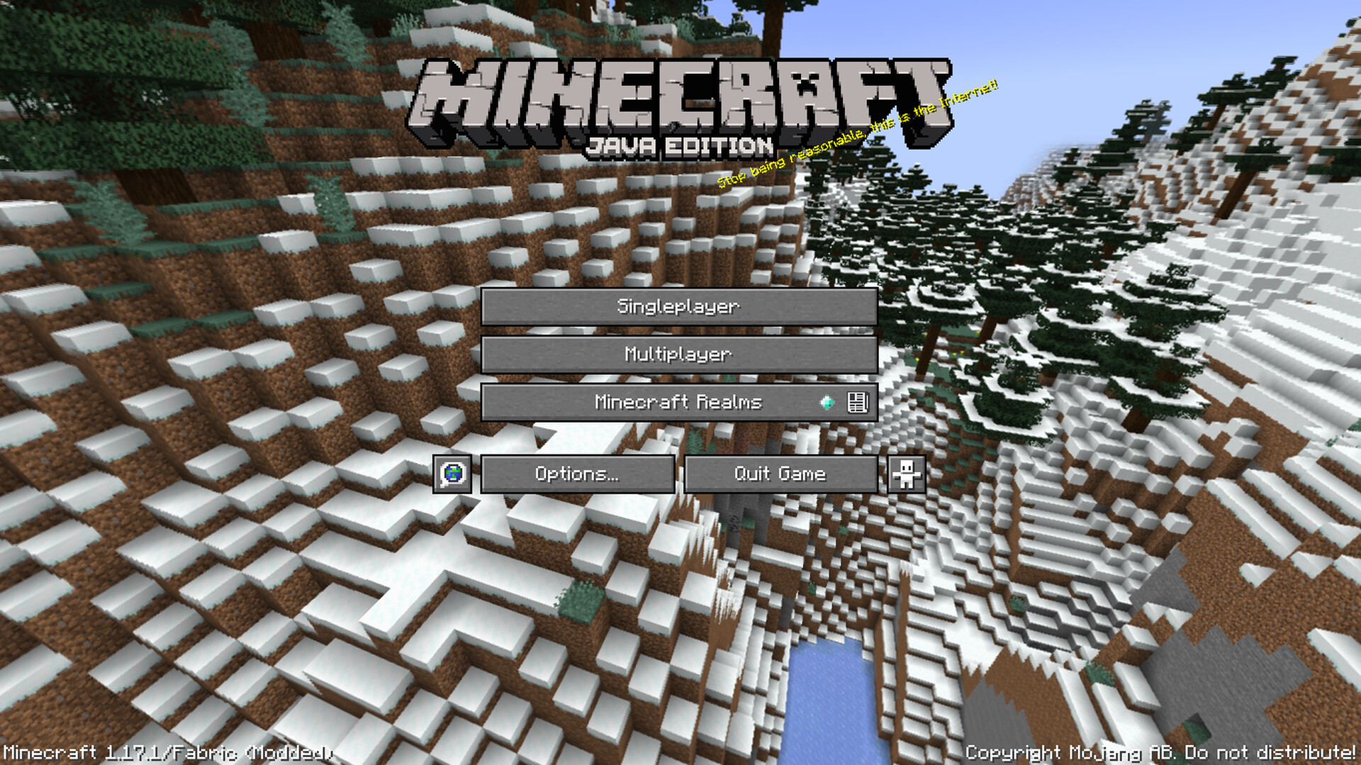 Custom 1.18 Panorama Minecraft Texture Pack