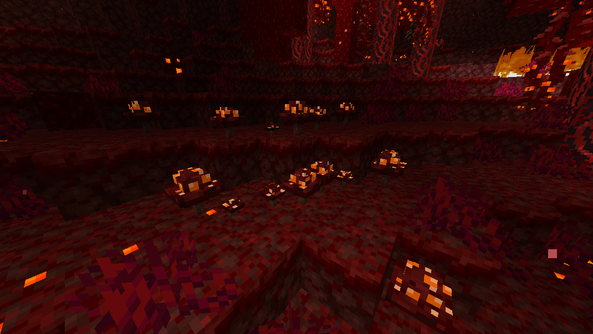 Fuller Forests (nether version) Minecraft Texture Pack