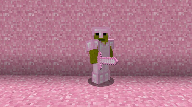 Axolotl Diamonds Minecraft Texture Pack