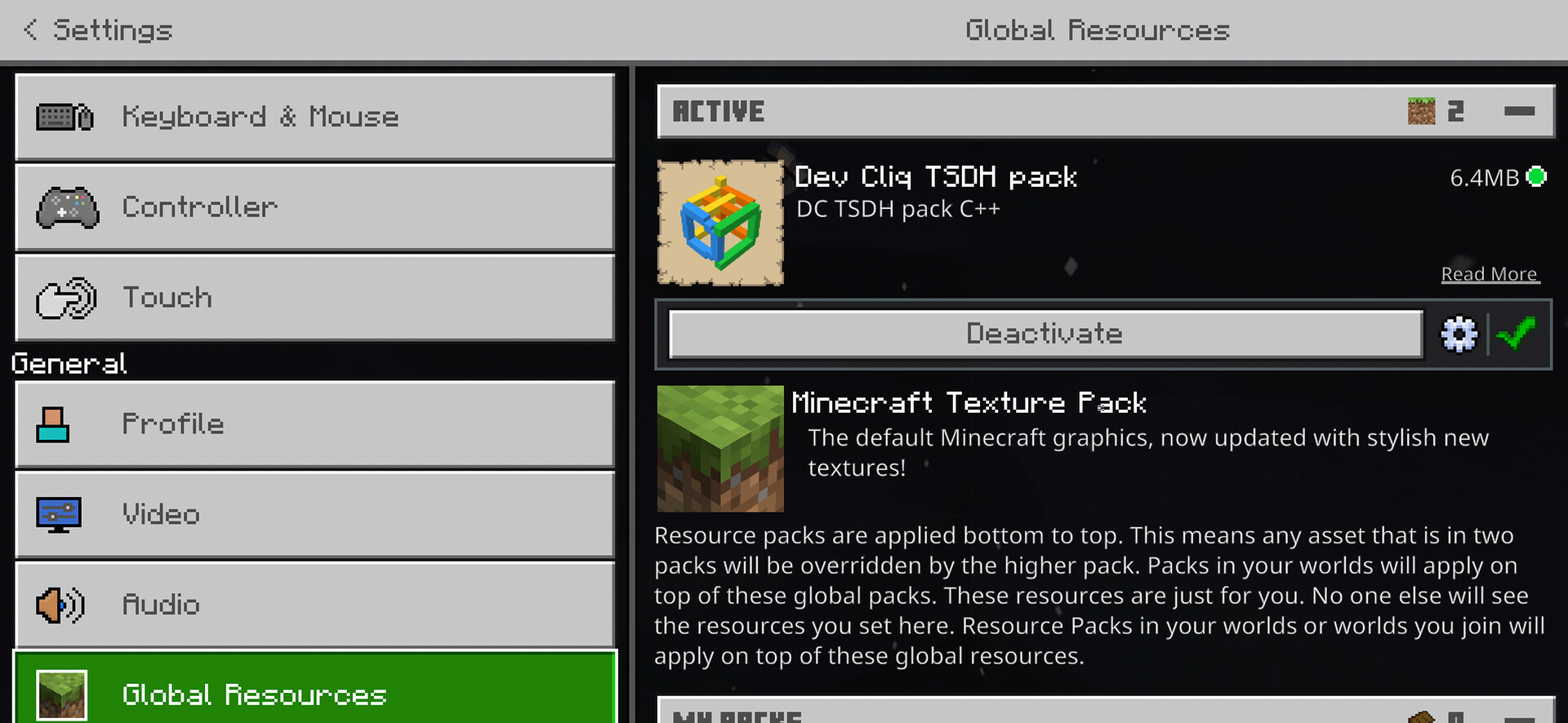 C++ TSDH Texture Pack | By Dev Cliq Minecraft Texture Pack