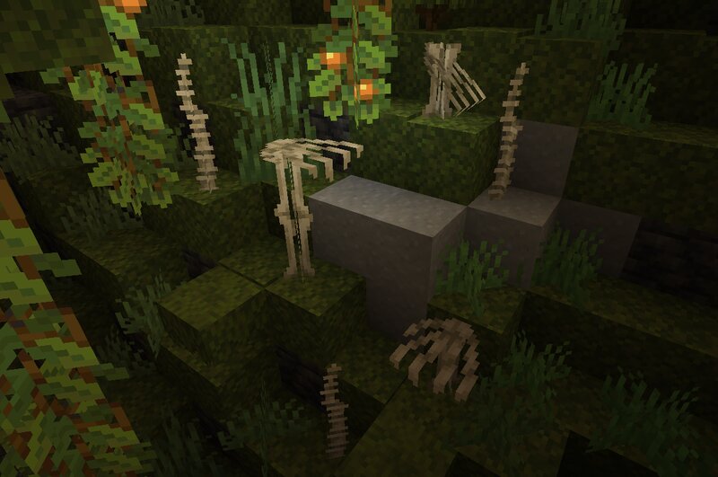 Skeletal Dripleaf Blocks Minecraft Texture Pack