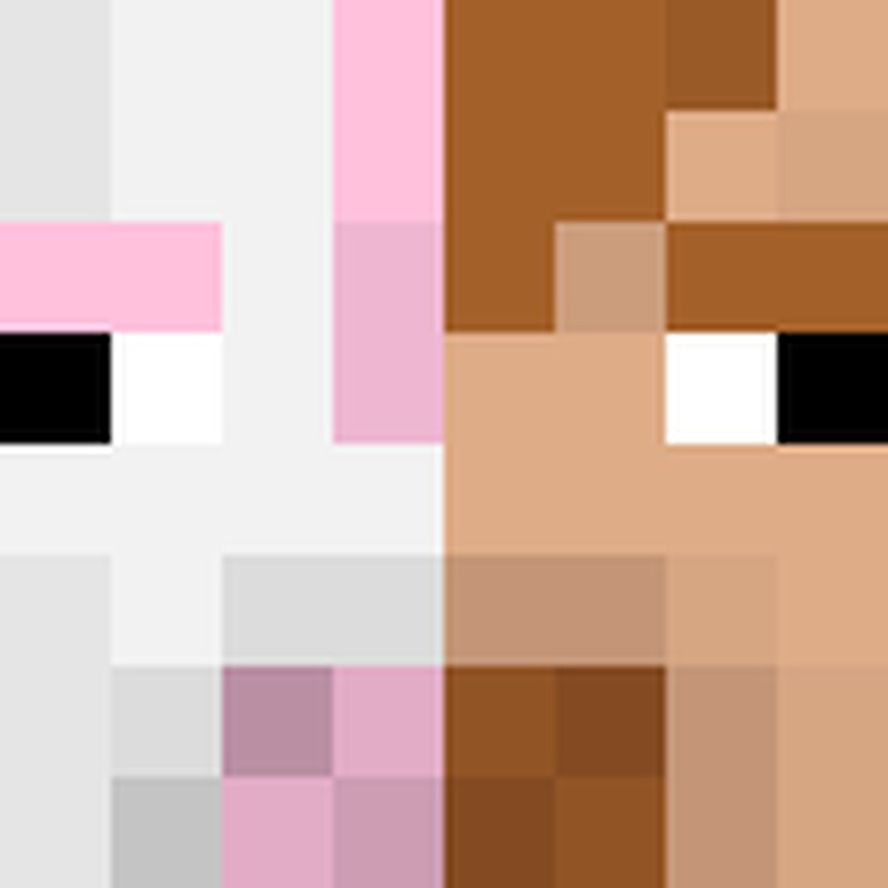 Chocolate and Strawberry cows! Minecraft Texture Pack