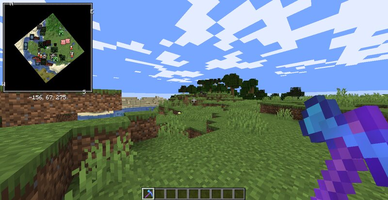 Better Diamond Pickaxe Minecraft Texture Pack