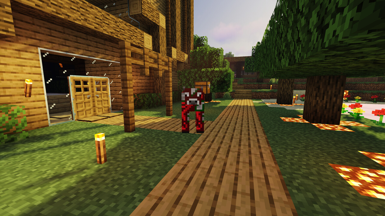 Golden Apple Cow Minecraft Texture Pack