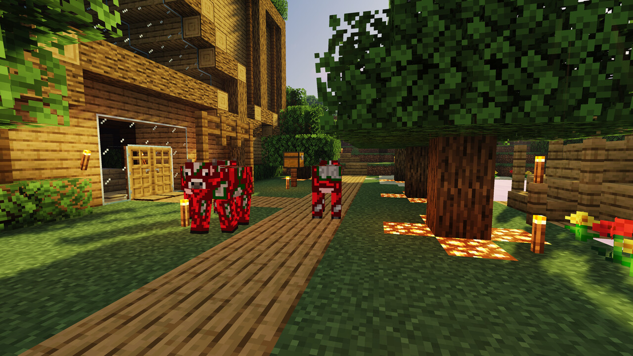 Golden Apple Cow Minecraft Texture Pack