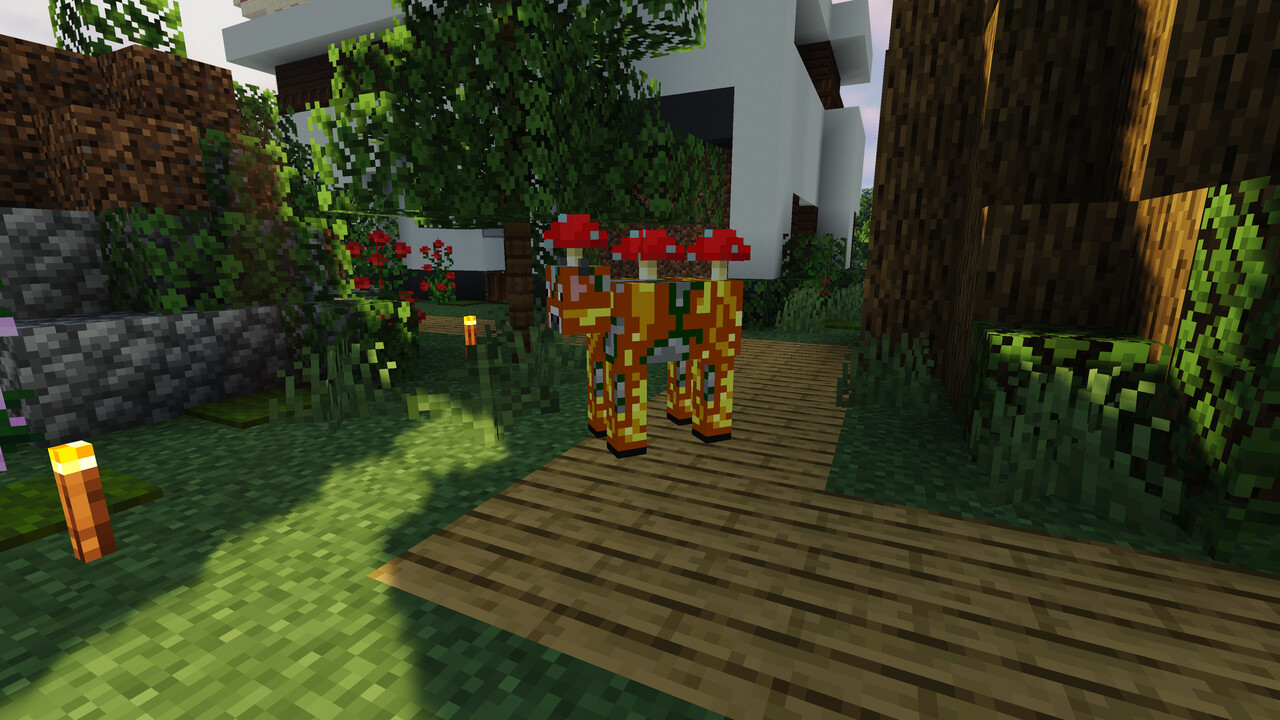 Golden Apple Cow Minecraft Texture Pack