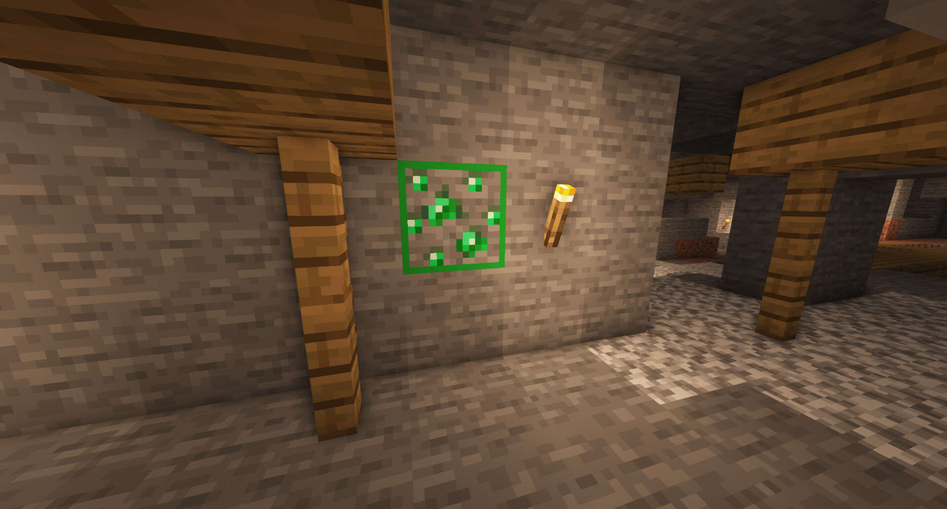 New ores with outlines Minecraft Texture Pack