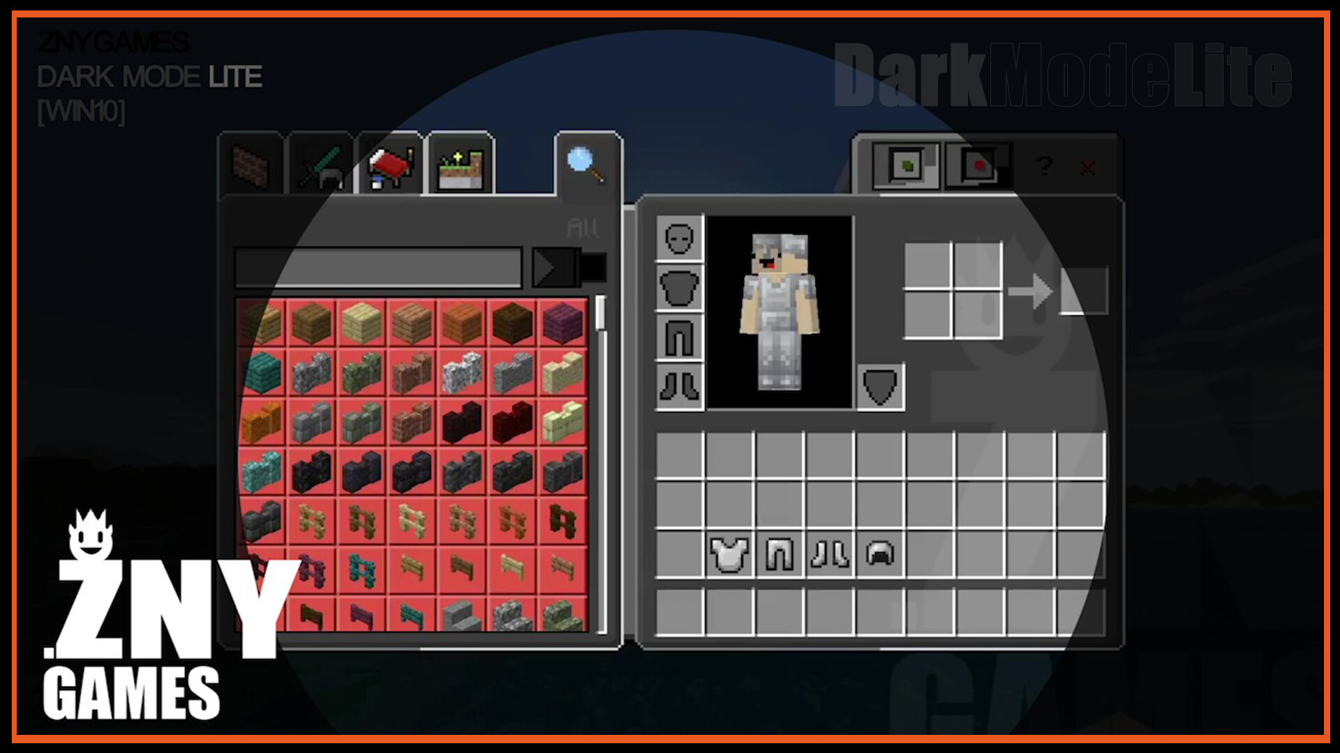 DARKMODELITE [BEDROCK] ⬛ Minecraft Texture Pack