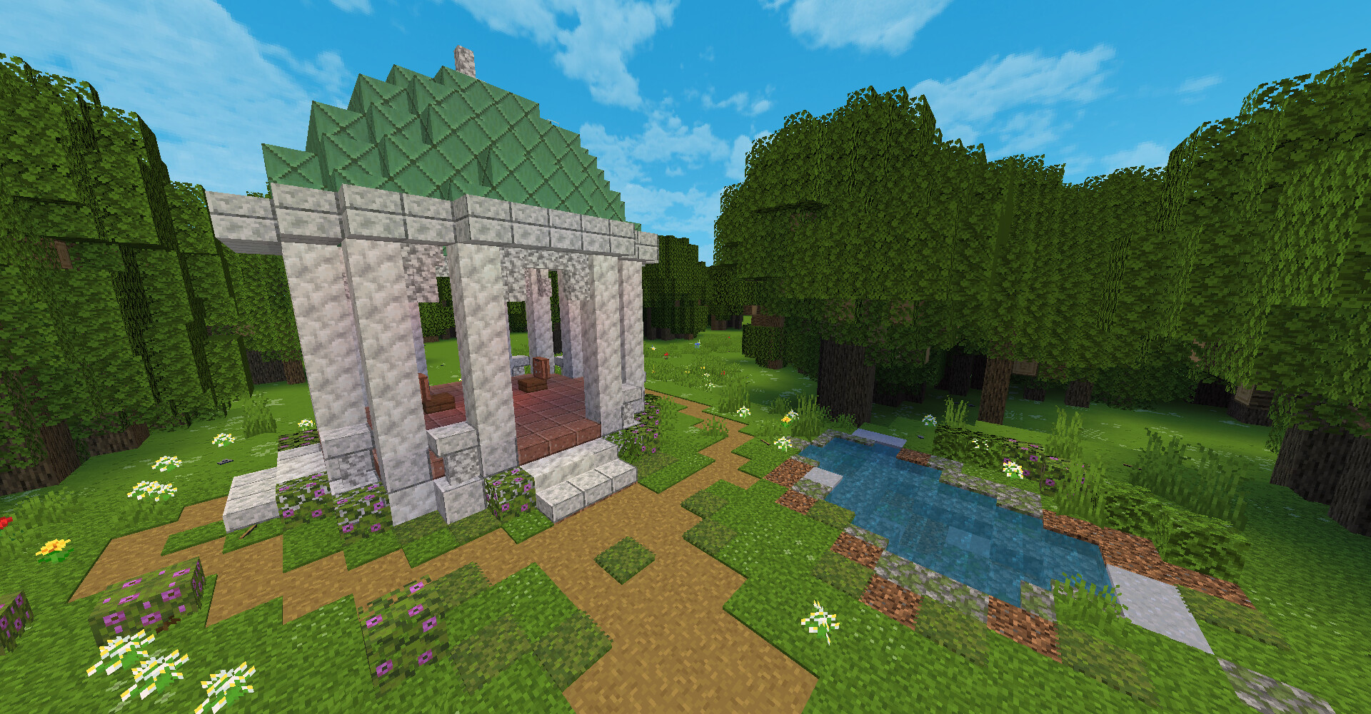 Waxed Copper Roofs Minecraft Texture Pack