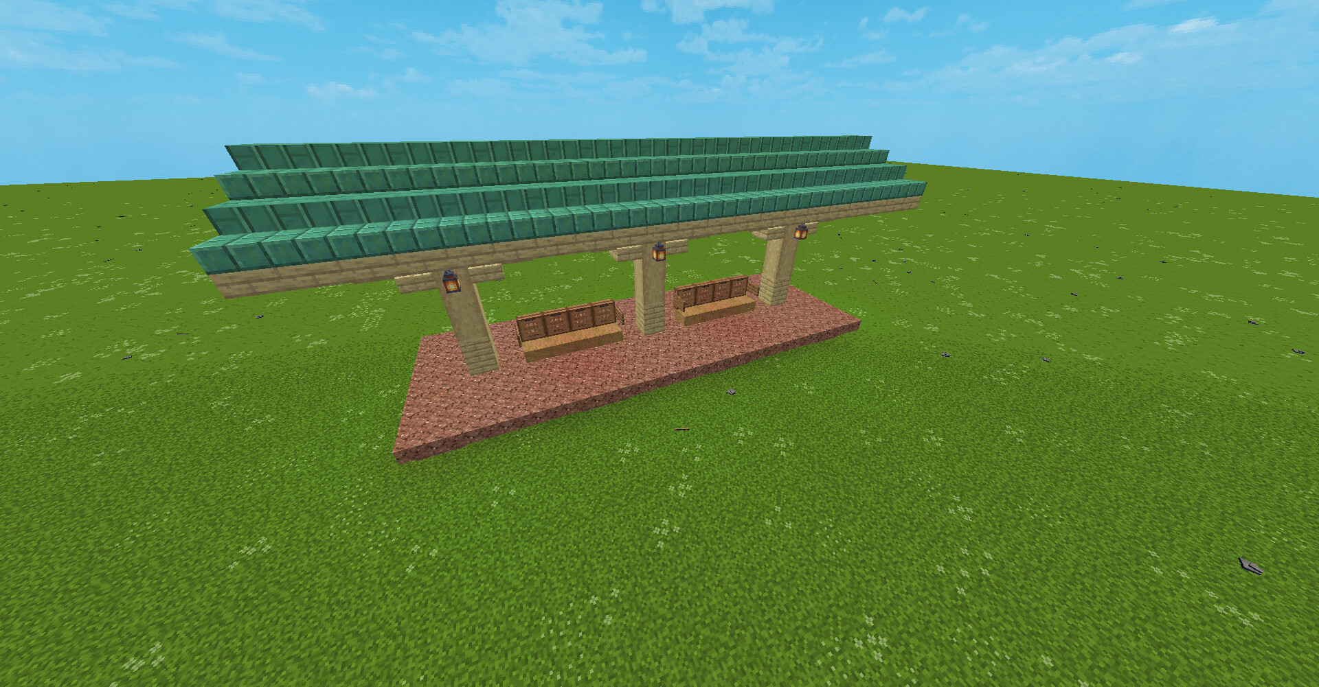 Waxed Copper Roofs Minecraft Texture Pack