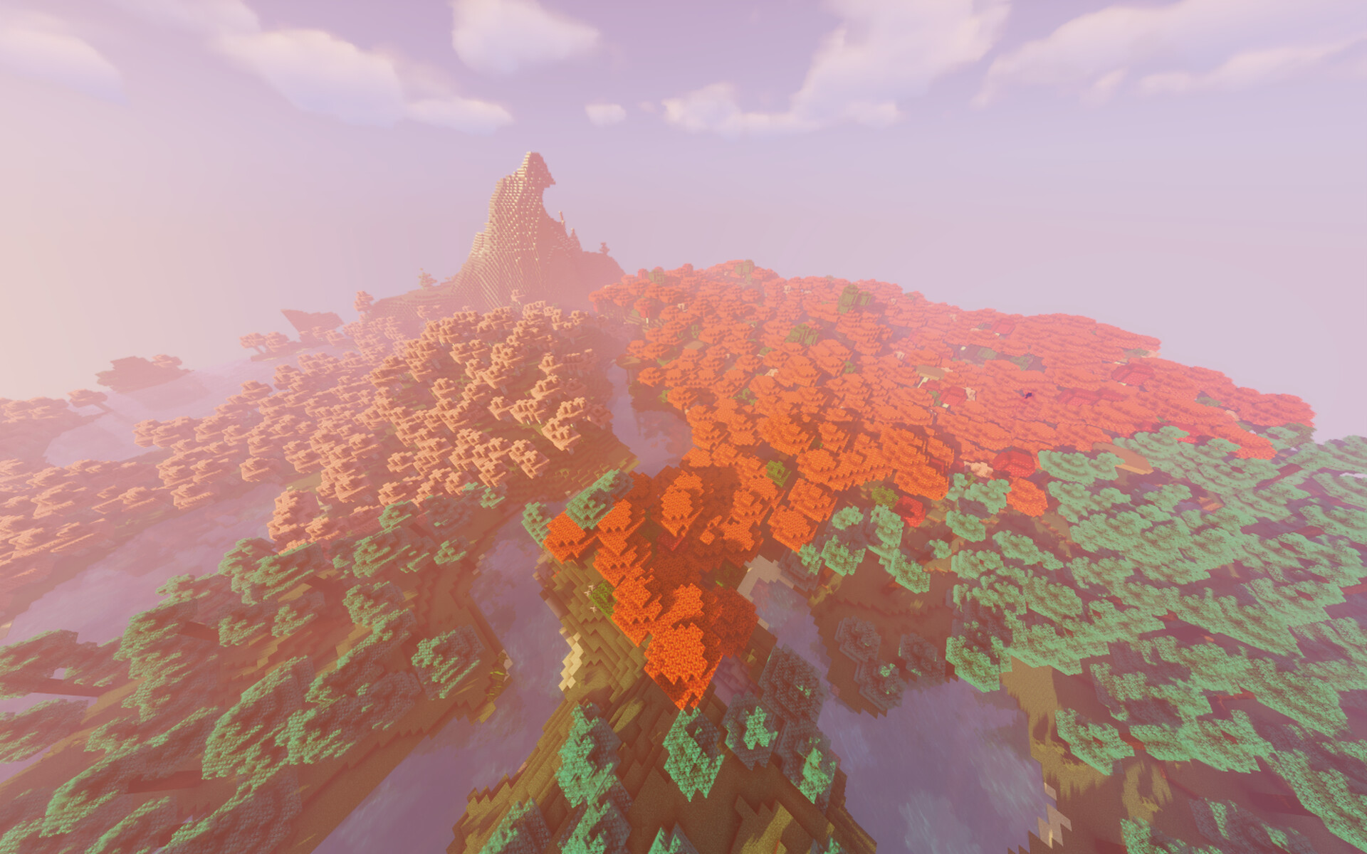 Colorful Flora (Java Edition) Minecraft Texture Pack