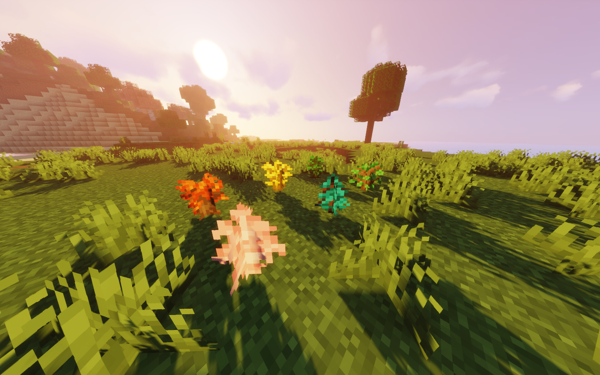 Colorful Flora (Java Edition) Minecraft Texture Pack