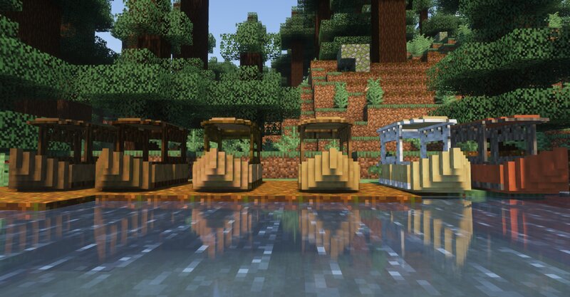 Medieval style boats (Better Boats) Minecraft Texture Pack