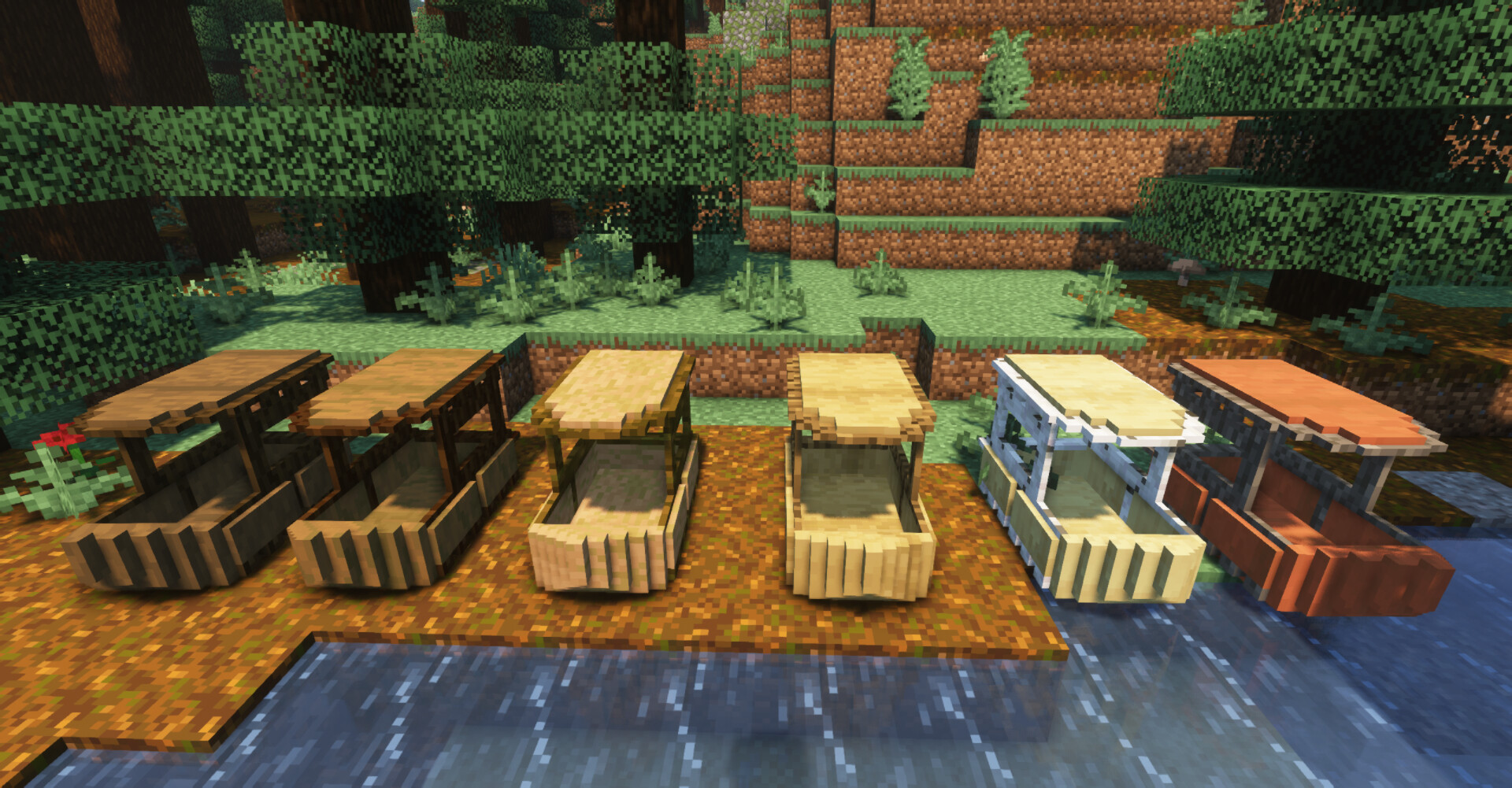 Medieval style boats (Better Boats) Minecraft Texture Pack