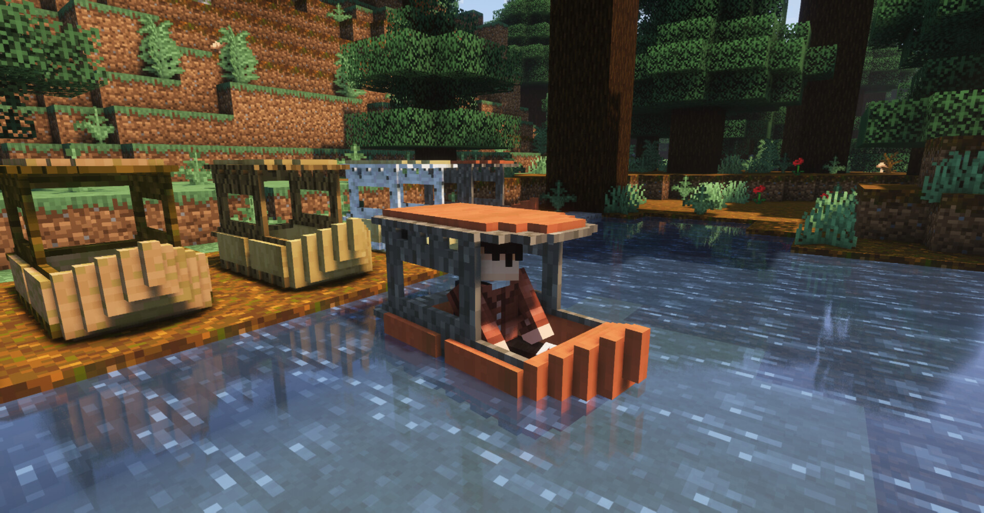 Medieval style boats (Better Boats) Minecraft Texture Pack