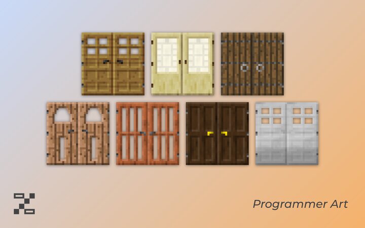 [ v1.4.1 | 1.16 ] - Better Doors - Proper Sides and Faces Minecraft ...