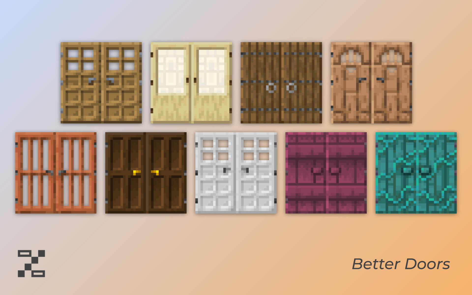 [ v1.4.1 | 1.16 ] - Better Doors - Proper Sides and Faces Minecraft ...