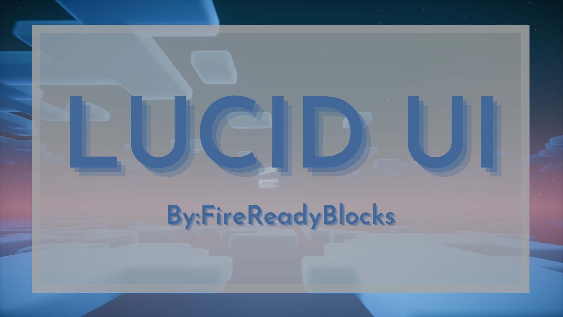 Lucid UI Minecraft Texture Pack