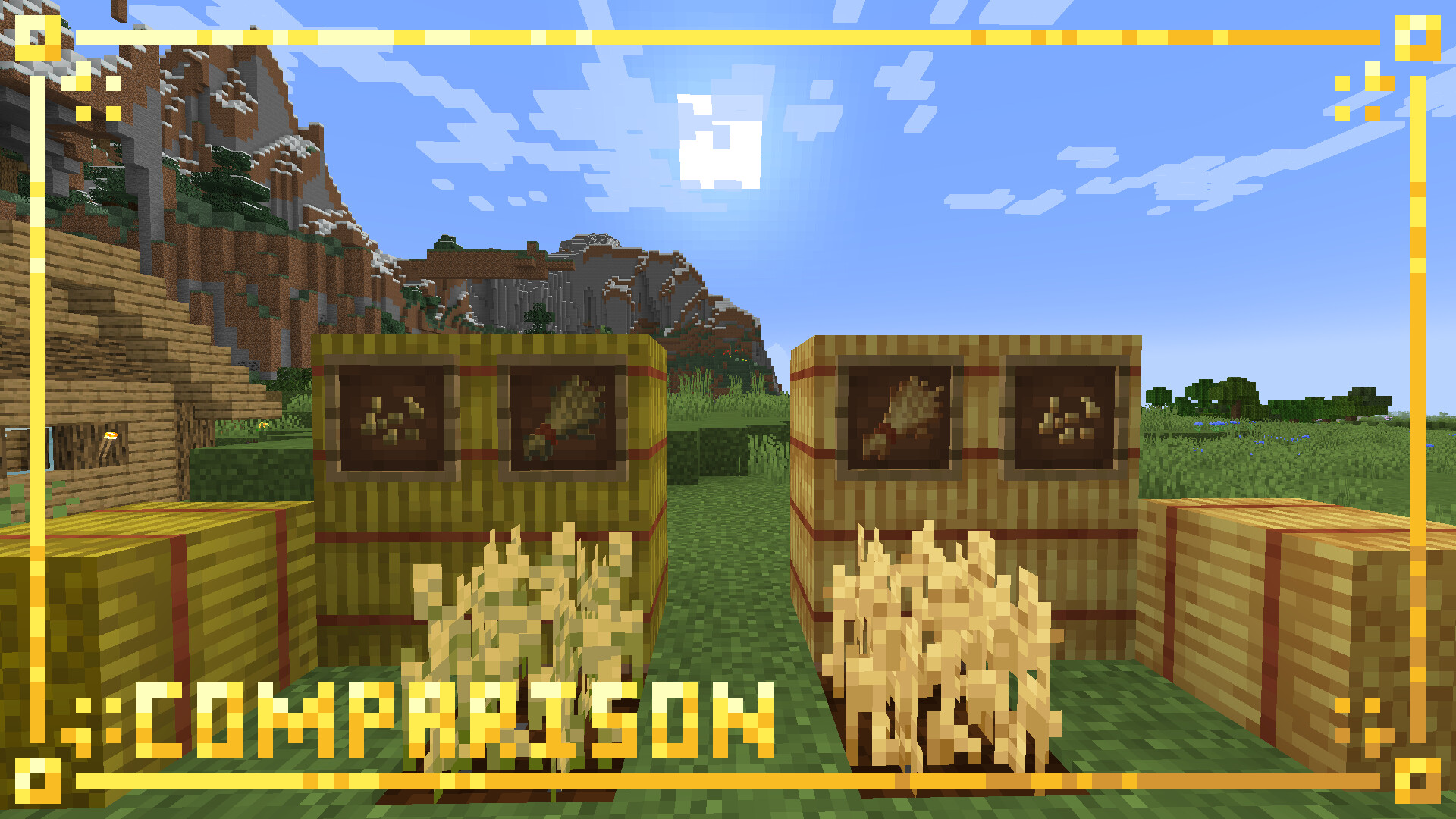 Shrimpsnail's Golden wheat Minecraft Texture Pack