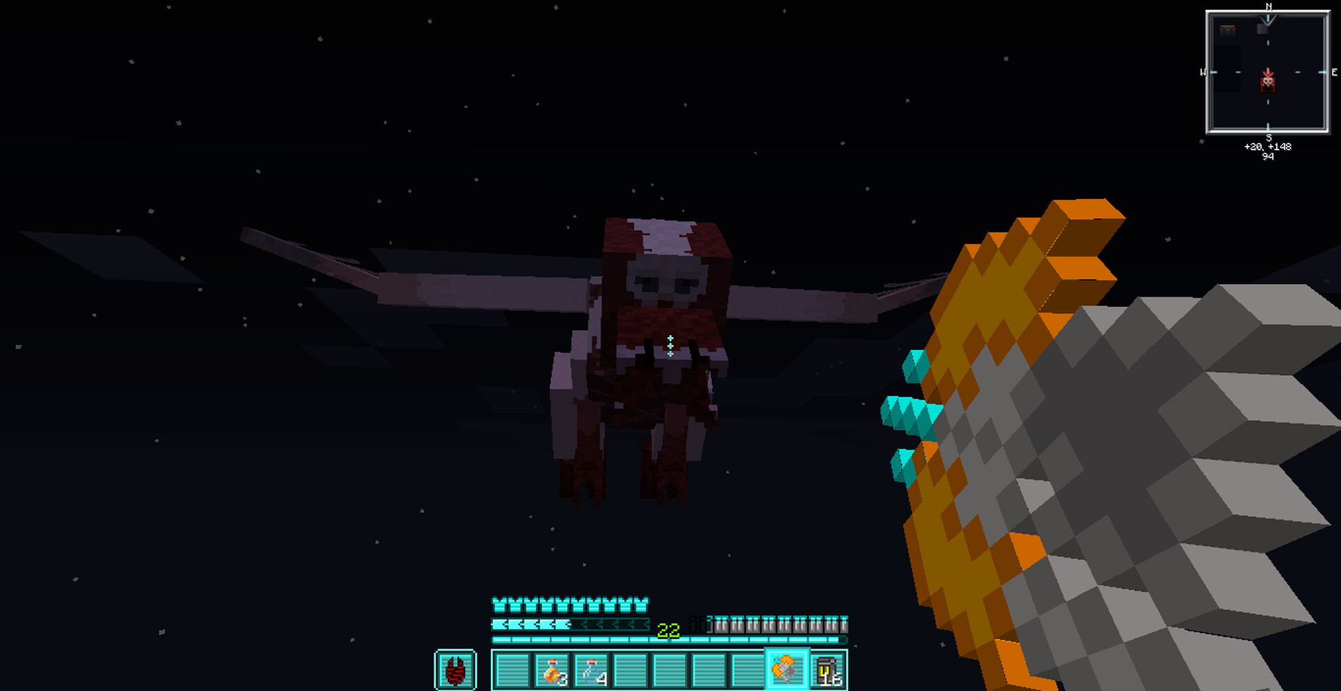 Necro Craft (Dead Space) Sounds are changed. Minecraft Texture Pack