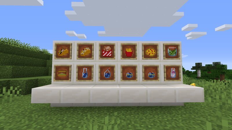 Foods+ Texture Pack - 1.15+ Minecraft Texture Pack
