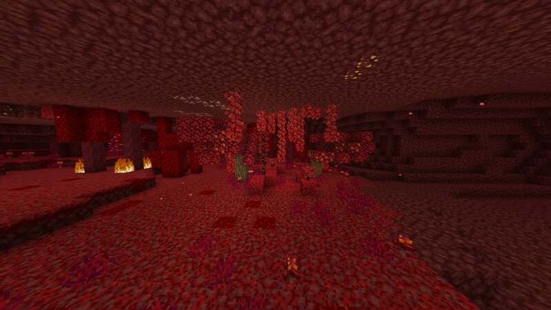 Nether Plants (Bedrock) Minecraft Texture Pack