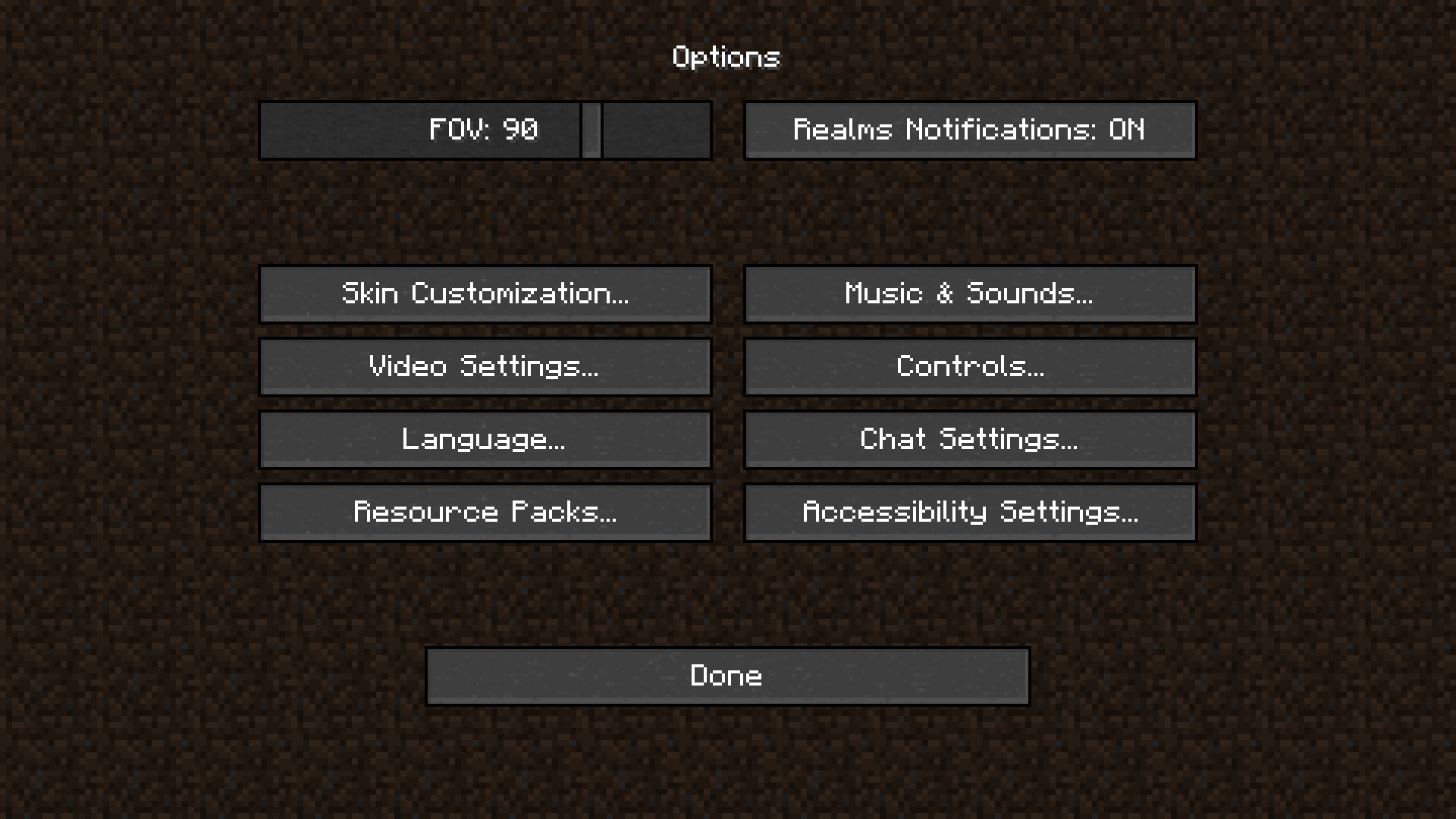 Dark Mode Inventory Minecraft Texture Pack