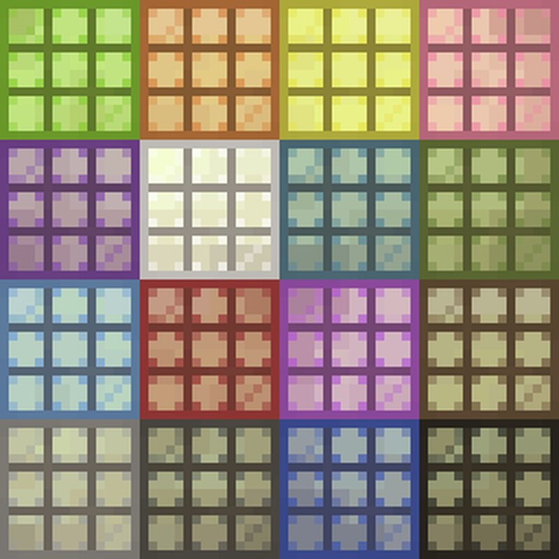 Stained Glass Minecraft Texture Pack