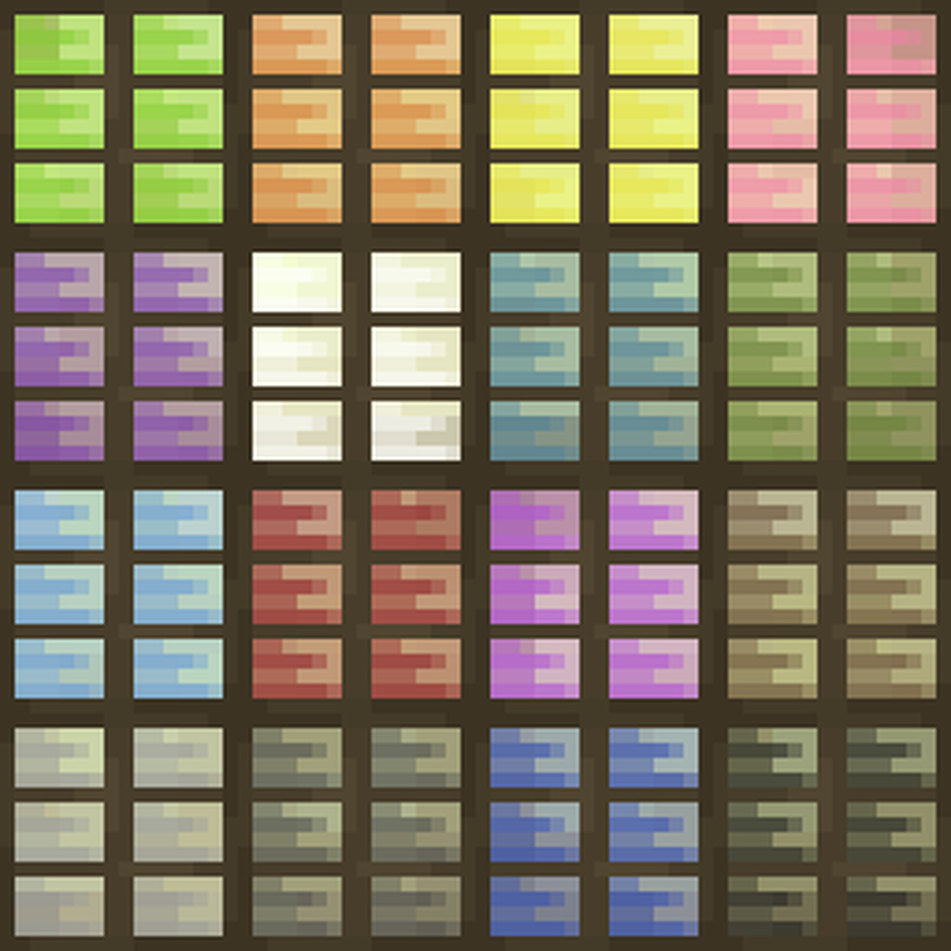 Stained Glass Minecraft Texture Pack