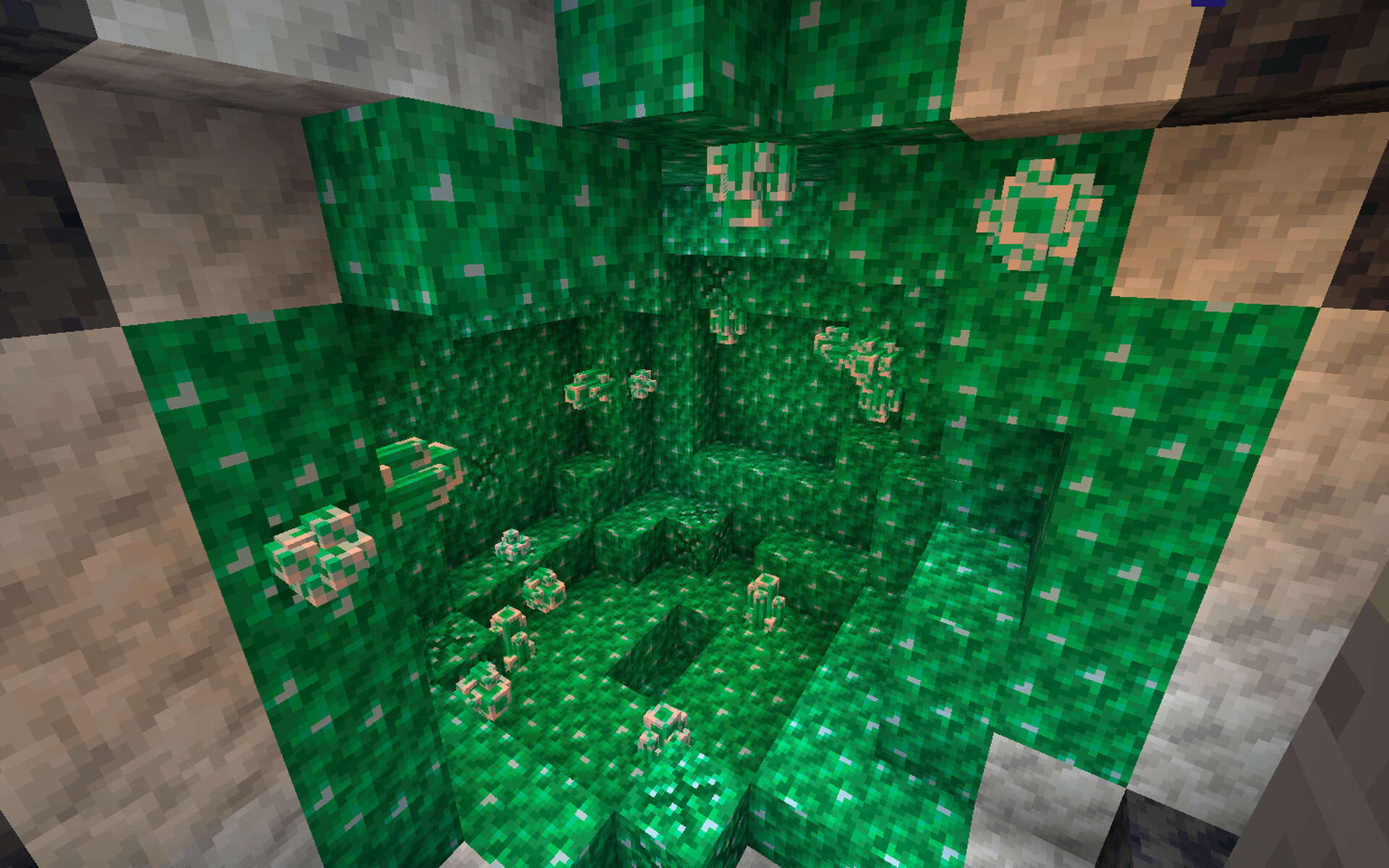 beryl geodes Minecraft Texture Pack