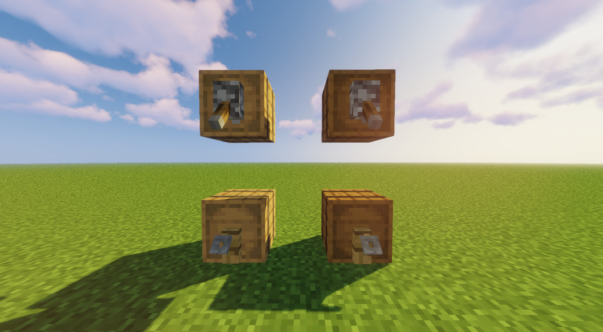 Redesign of dispensers and droppers to look like barrels (1.13 barrels ...