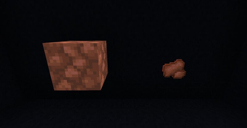 Raw Copper No Oxidation Minecraft Texture Pack