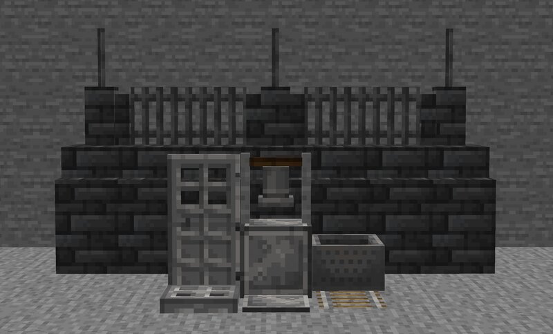 riki's Dark Iron Minecraft Texture Pack