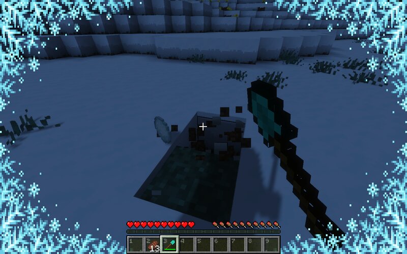 Frosty Vignette Minecraft Texture Pack