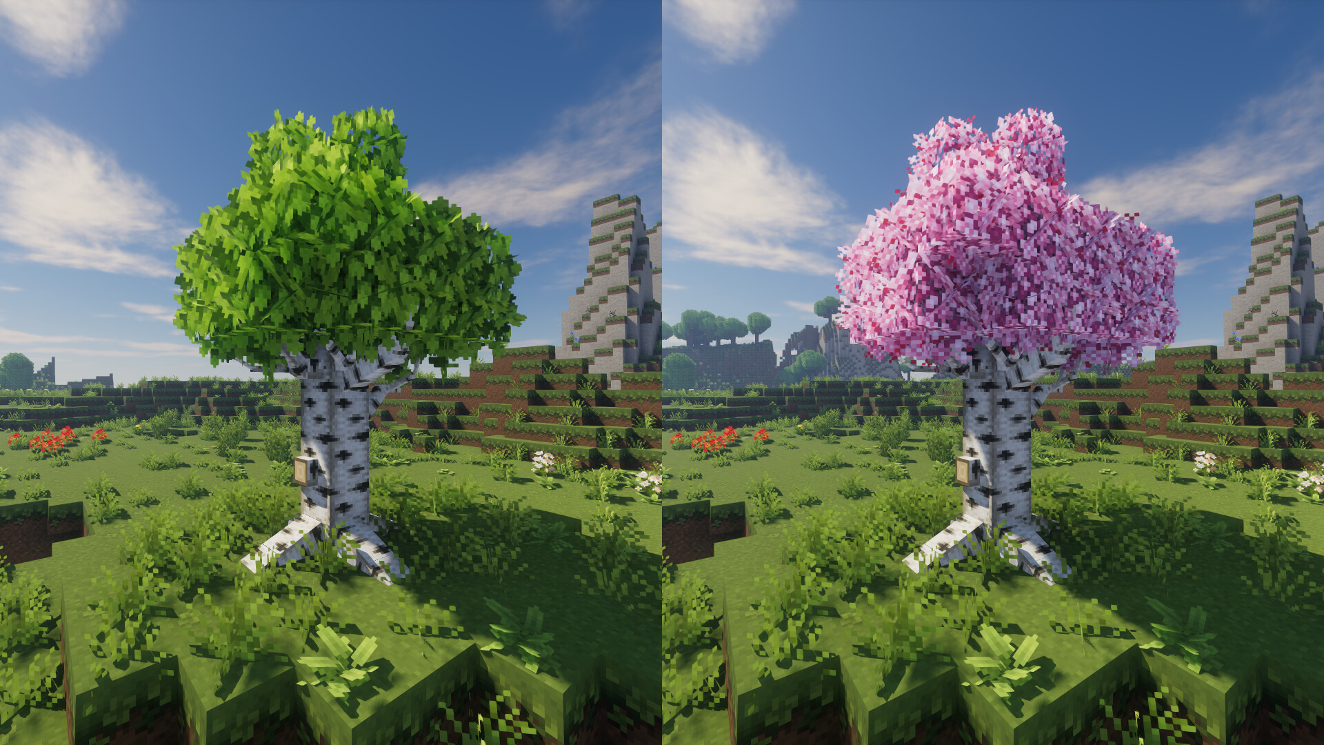 Fresh Leaves - Blossoms Minecraft Texture Pack