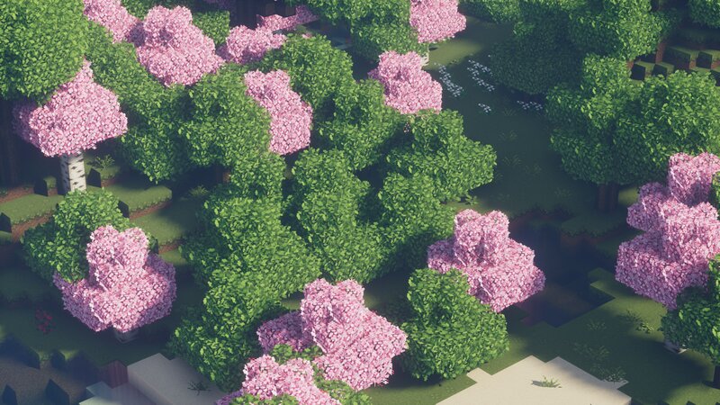 Fresh Leaves - Blossoms Minecraft Texture Pack
