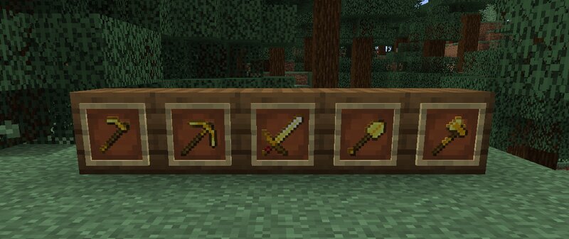 Gold n' stuff Minecraft Texture Pack